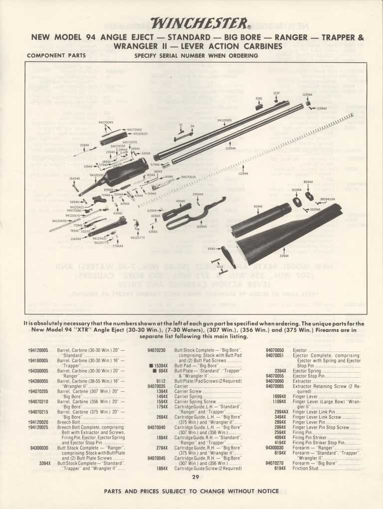 Winchester 94, démontage et remontage du canon - gunsmithdesigner ...